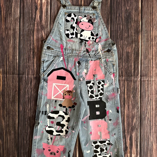 Custom Overalls - Etsy
