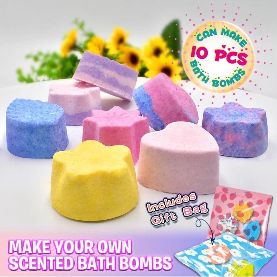 Magical DIY Bath Bombs Kit for Kids, Fun, Educational Craft Project ...