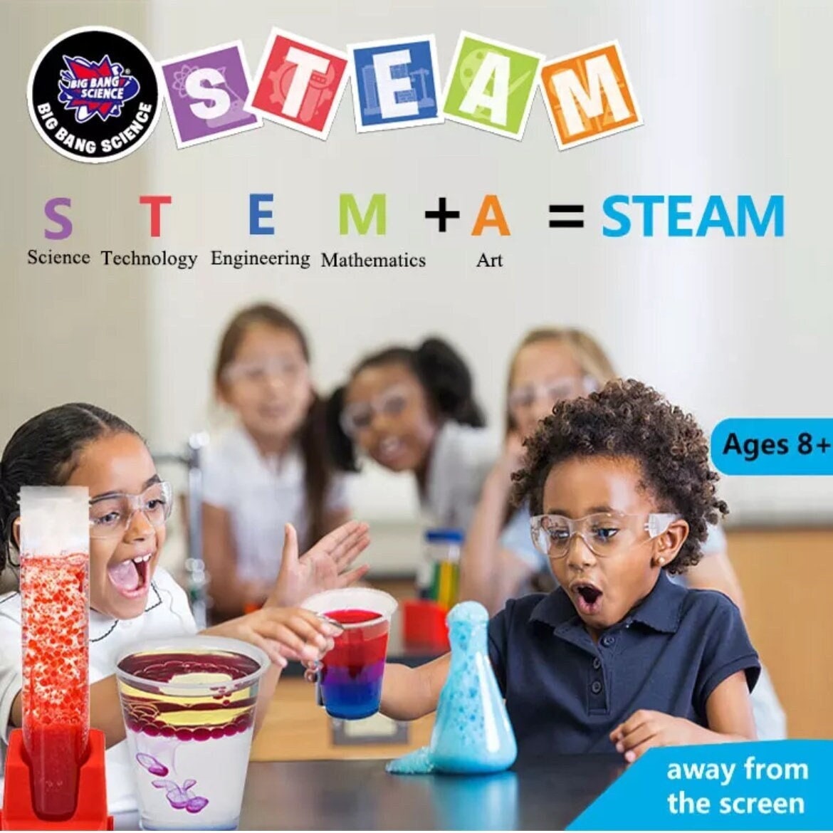Kids STEAM Experiment Kit Fun With Science DIY Craft Project 8+ - Etsy