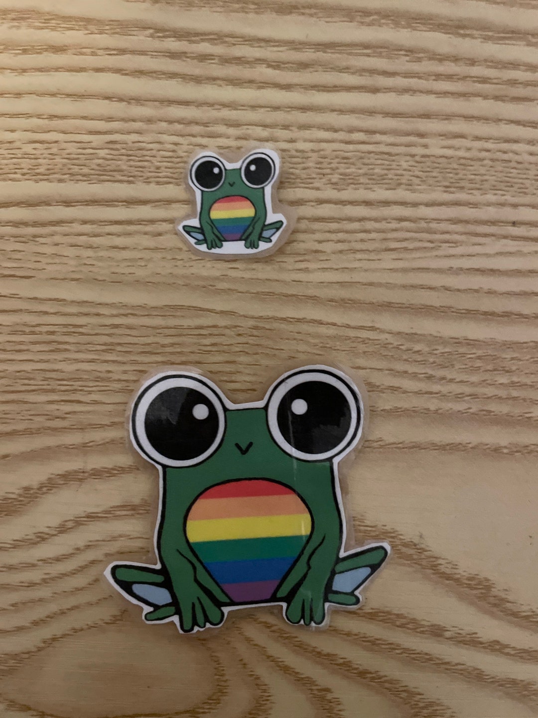 Pride Frog Sticker - Etsy