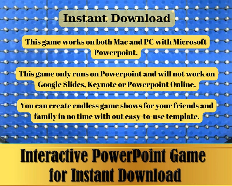 Editable Friendly Feud Template Party Game || Editable Feud Quiz Game ...