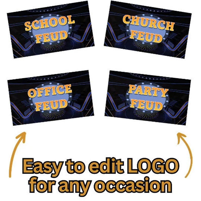 Feud Trivia || Family Powerpoint Party Game || Feud Quiz Game || Family ...