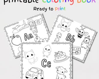 Alphabet Coloring Pages, Preschool Coloring Pages, Preschool Activity ...