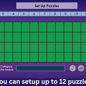 Wheel of Fortune Style With Score - Game Customizable Powerpoint Game ...