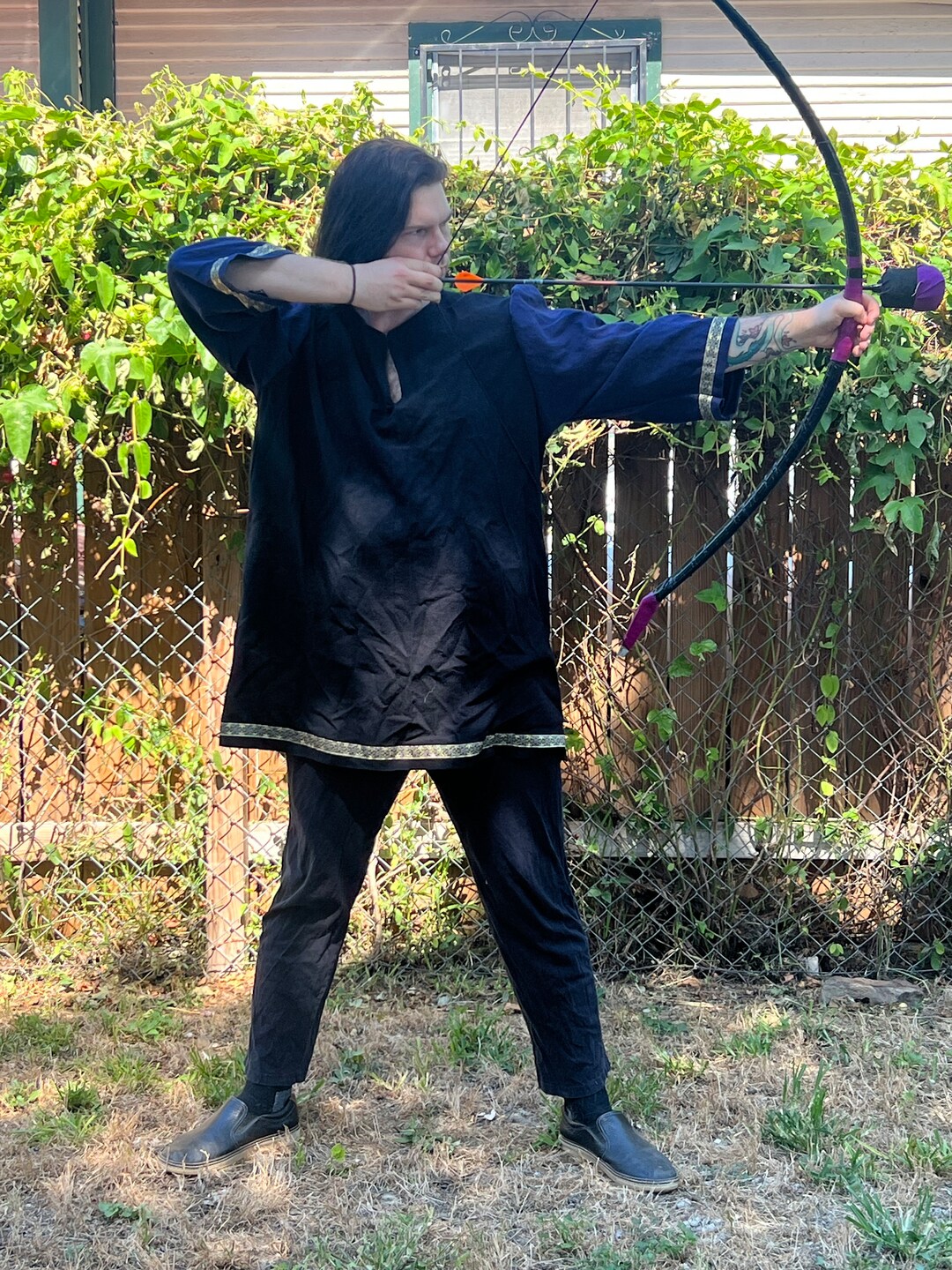 Linen LARP Tunic - Amtgard Dagohir Belegarth - Etsy