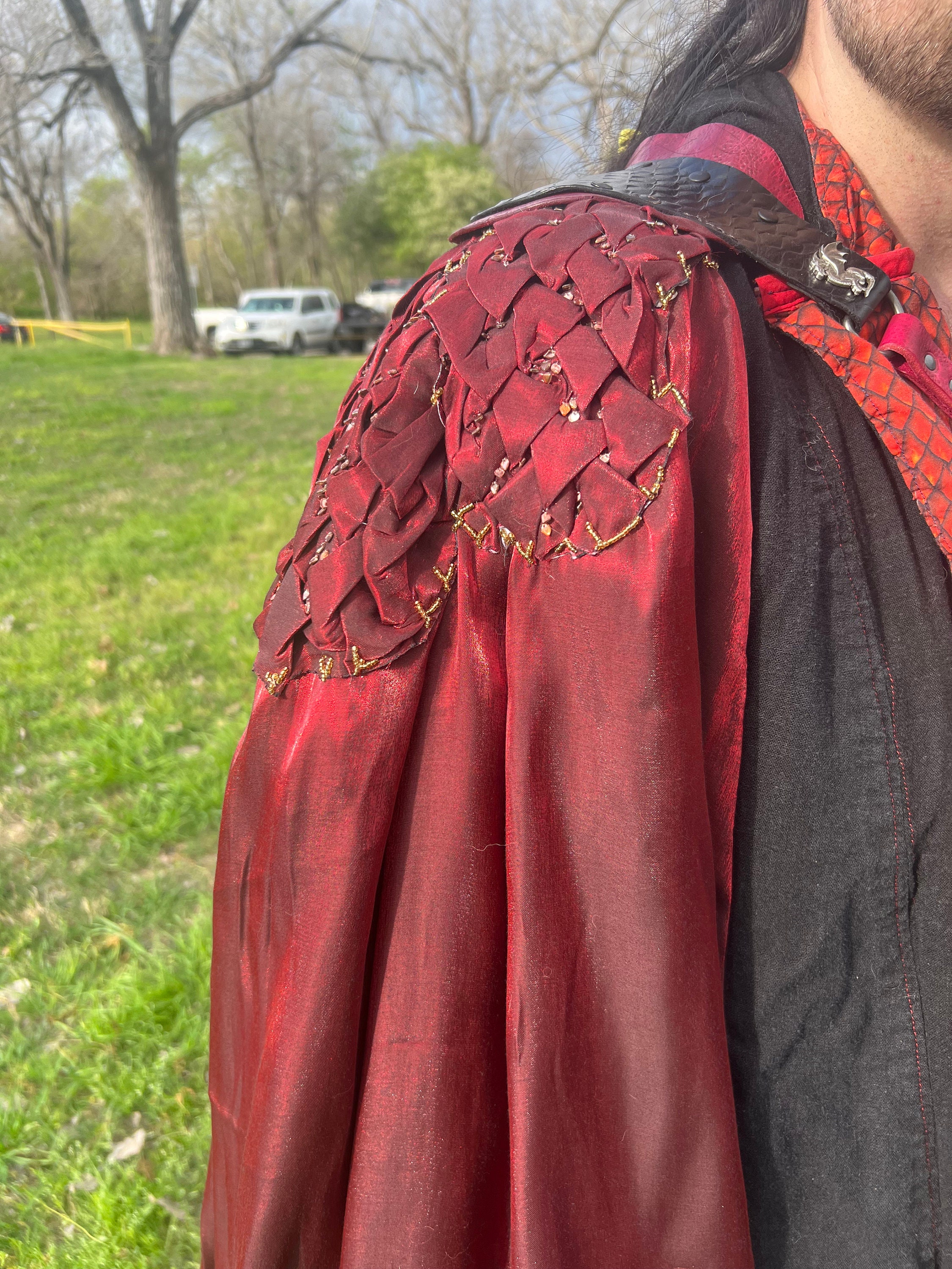 Dragon Lord Cape LARP Ren Faire Cosplay - Etsy