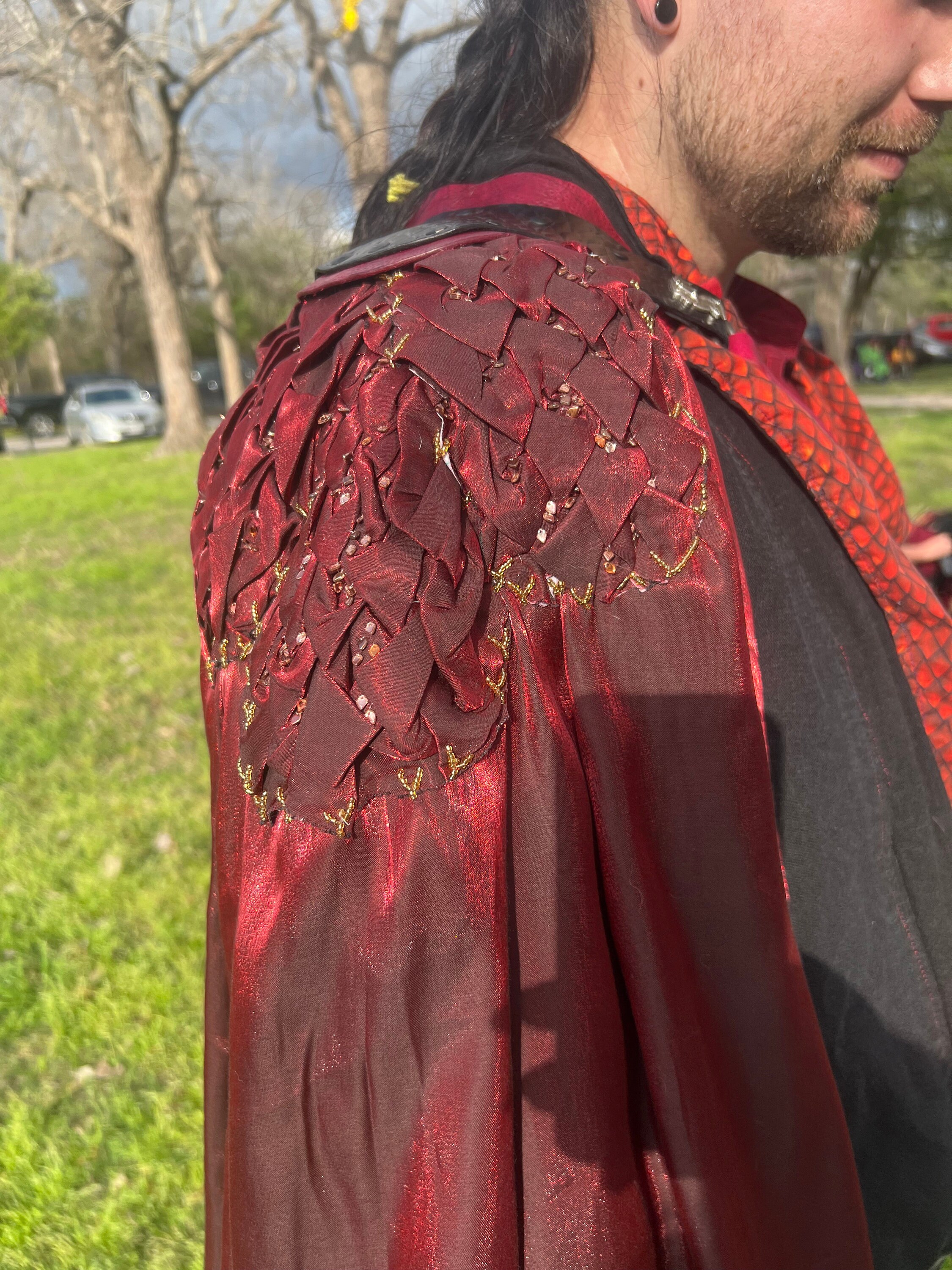 Dragon Lord Cape LARP Ren Faire Cosplay - Etsy