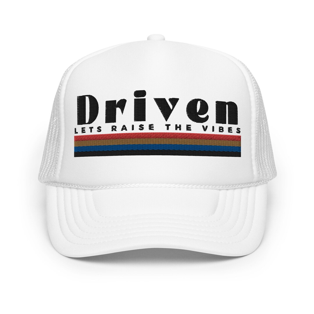 DRIVEN Trucker Hat Motivational - Etsy