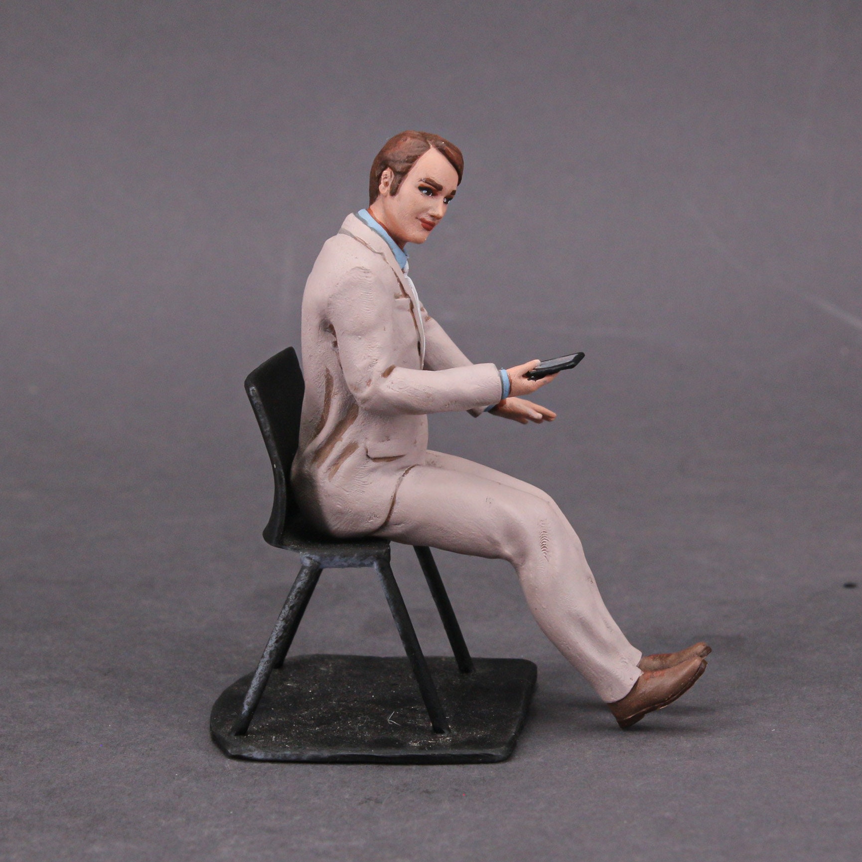 Scale Figure Handpainted / Unpainted Resin Man Guy in 1/24 - Etsy
