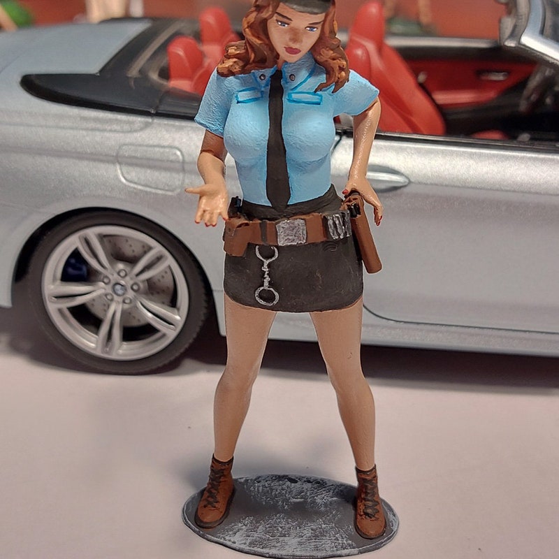 1/43 Police Car - Etsy UK