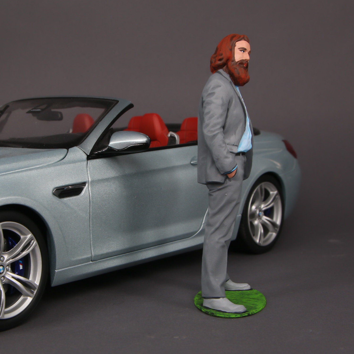 Scale Figure Handpainted / Unpainted Resin Man in Costume - Etsy