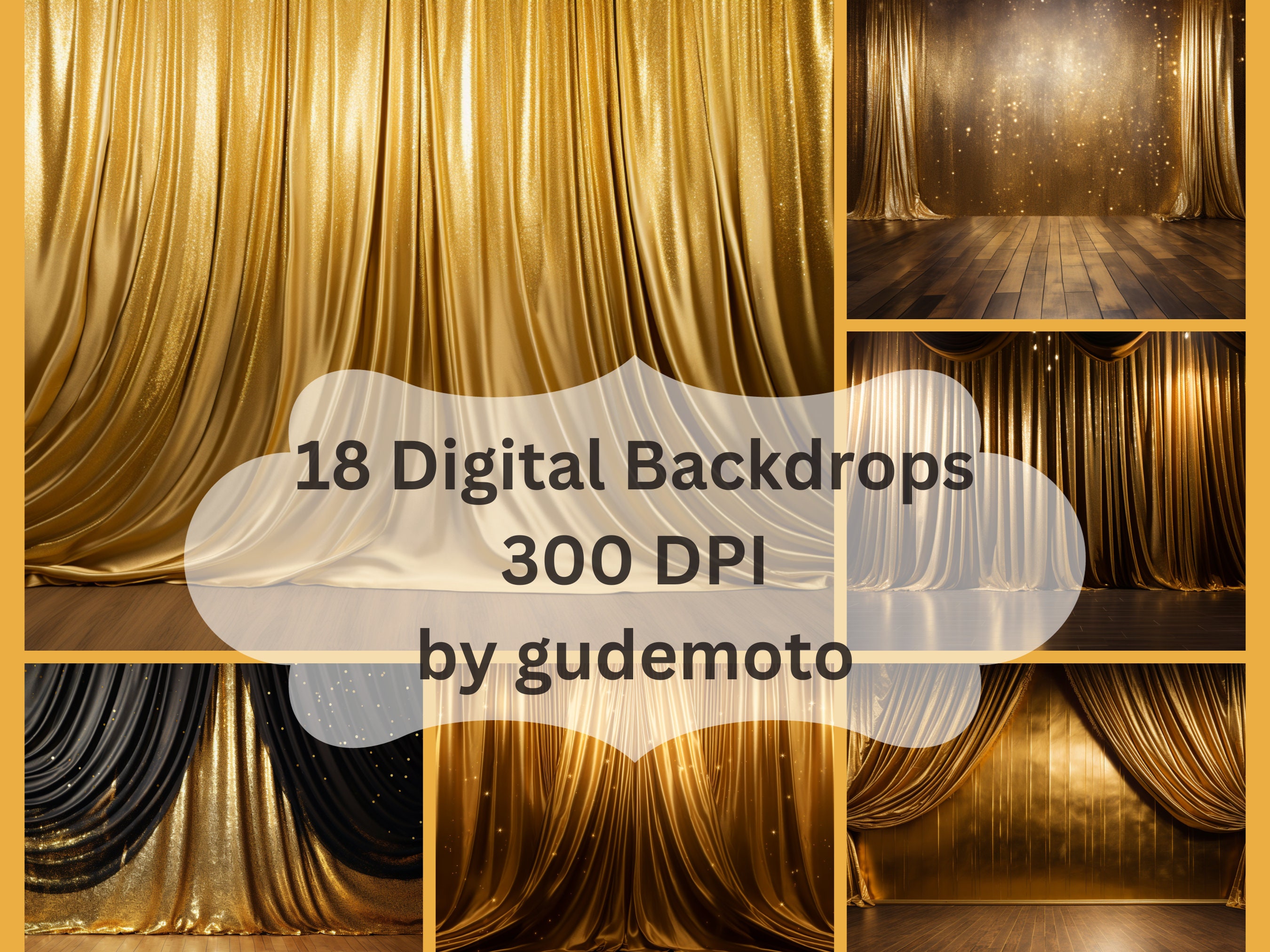 Gold Portrait Photography Backgrounds Gold Portrait Backdrops Fine Art ...