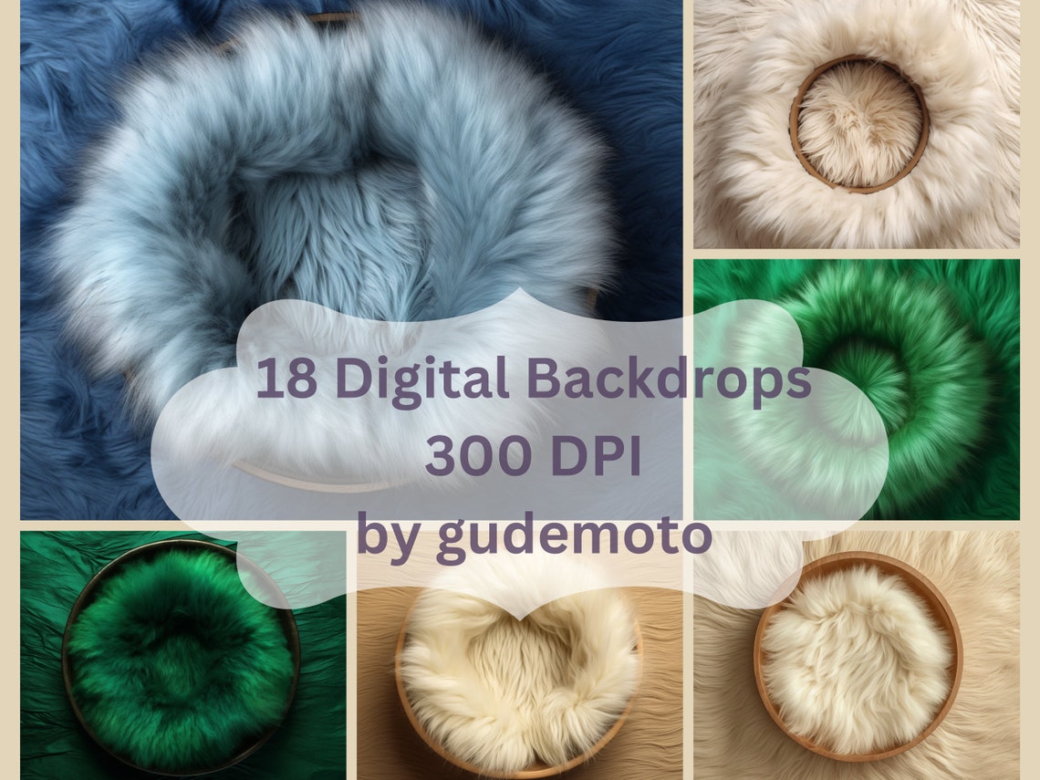 Newborn Digital Backgrounds Bundle, Digital Backdrops for Newborn ...