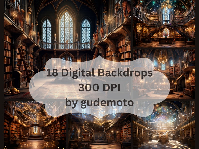 Magical Digital Backgrounds Background Images Wizard Digital ...