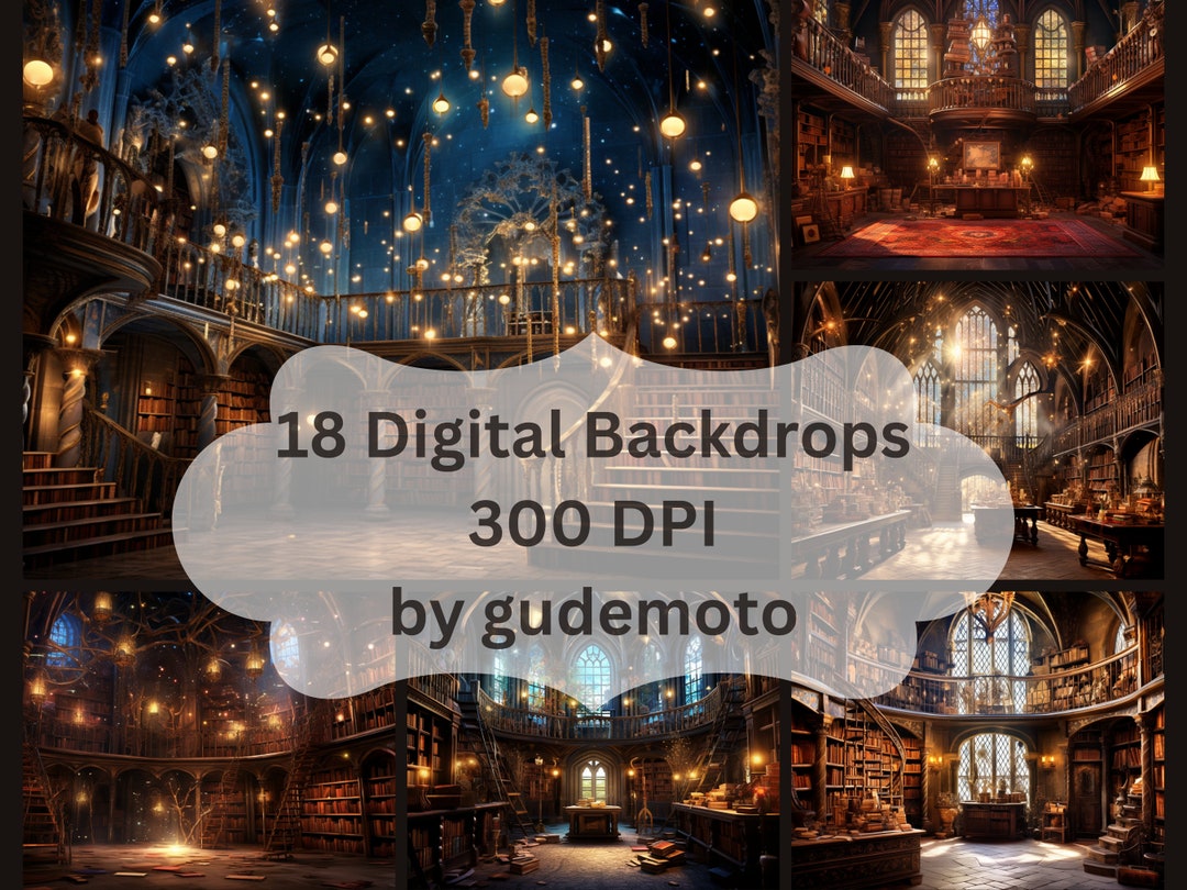 Magical Digital Backgrounds Background Images Wizard Digital ...