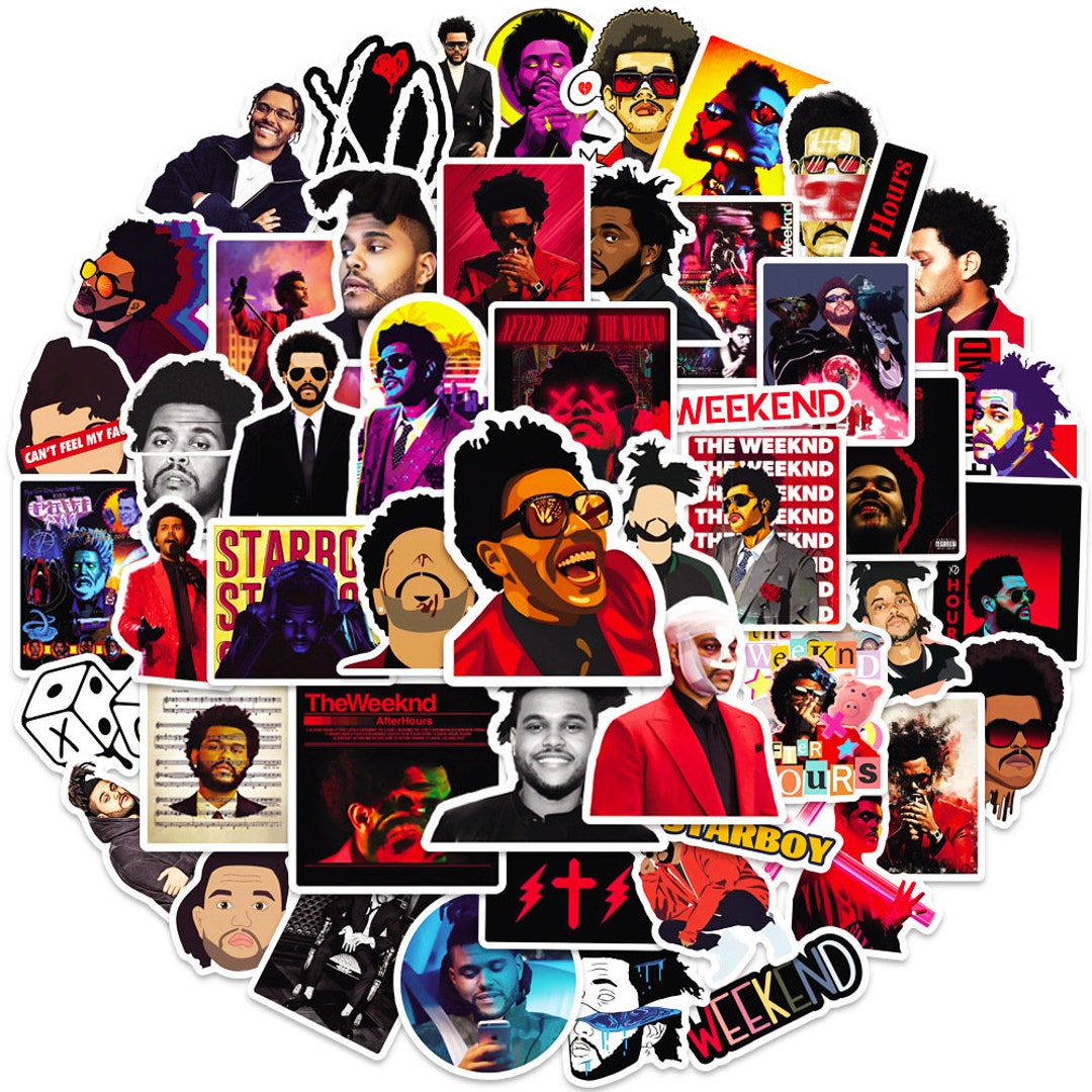 50 the Weeknd/xo Sticker Pack for - Etsy UK