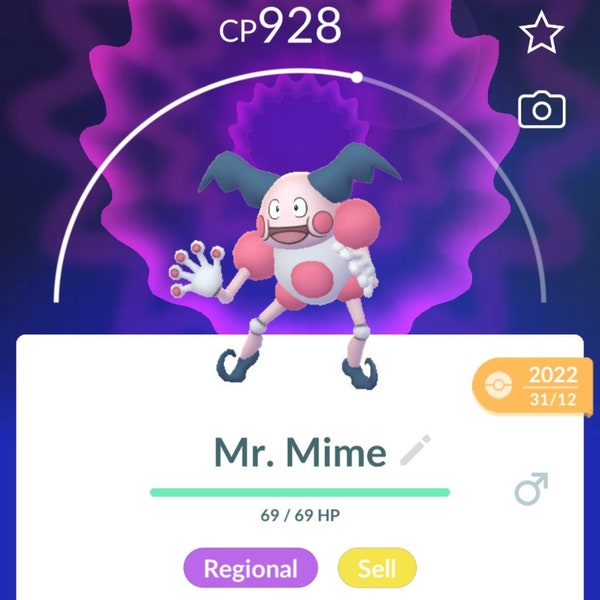Mr Mime - Etsy