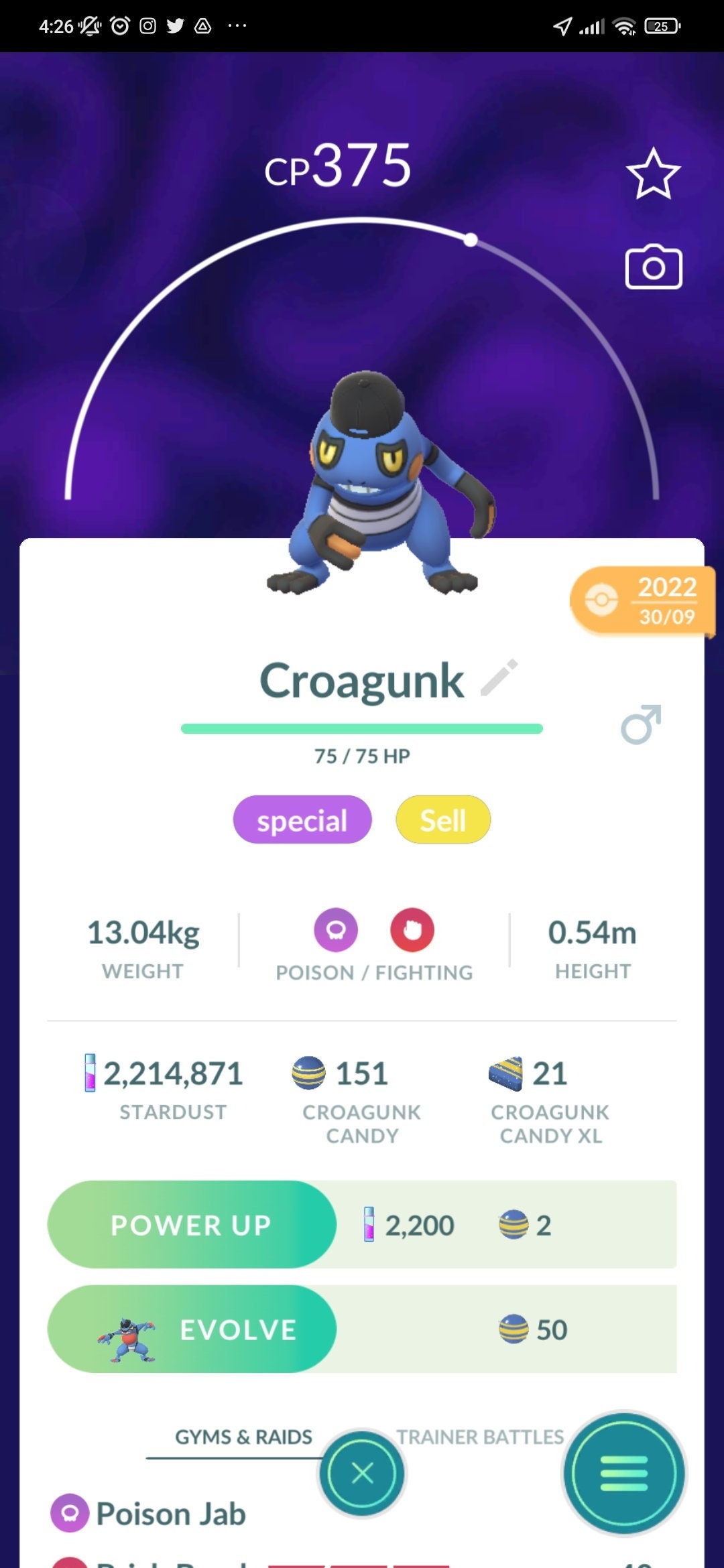 Backwards Cap Croagunk - Pokémon Go - Etsy