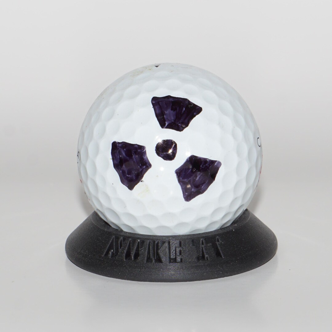 Nuke It Golf Ball Stencil - Etsy