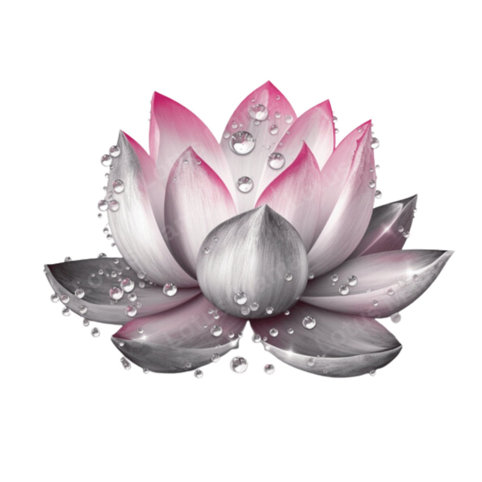 Lotus Love Digital Art - Etsy