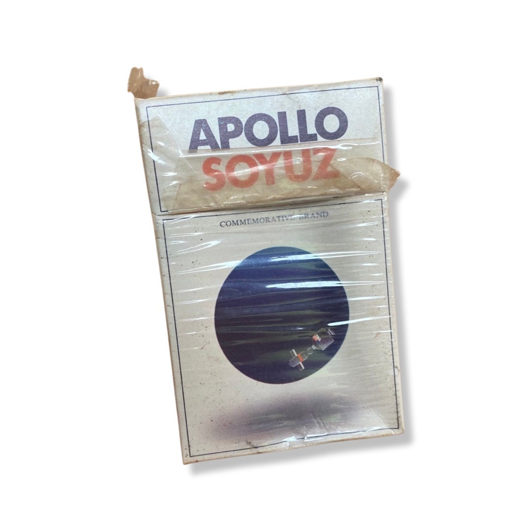 1970s Apollo Soyuz Astronaut Cigarettes Commemorative Antique - Etsy