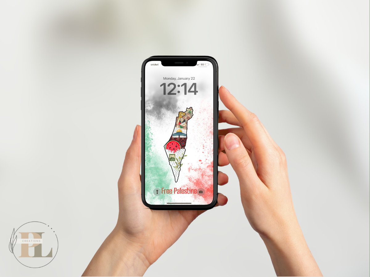 Free Palestine Phone Wallpaper Support Palestine Art Lockscreen Love ...