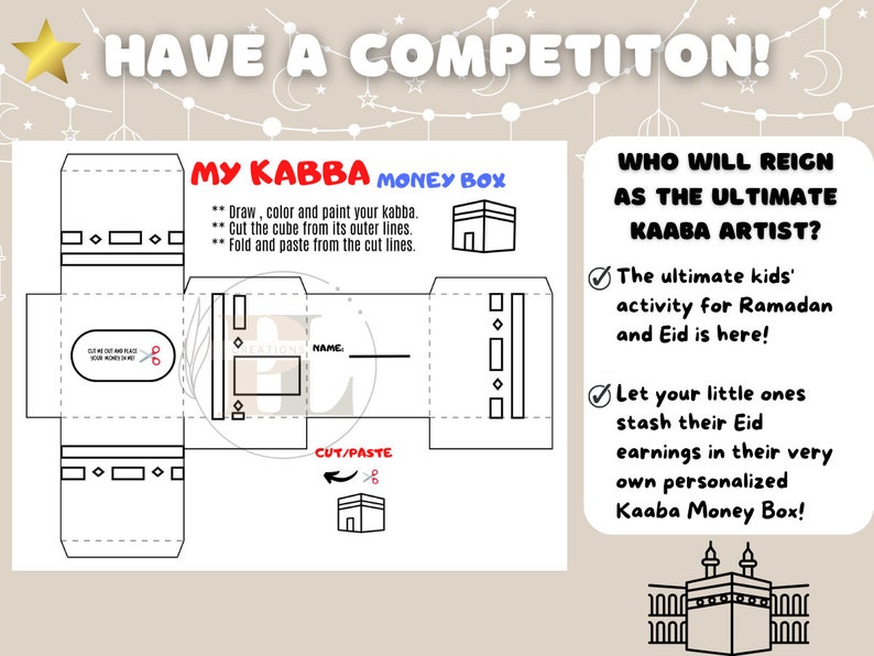 Ramadan Kids Activities and Coloring Muslim Kids Coloring Muslim Kids ...