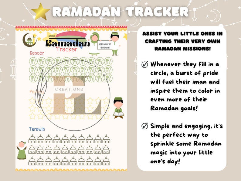Ramadan Kids Activities and Coloring Muslim Kids Coloring Muslim Kids ...
