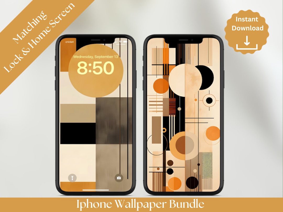 Midcentury Modern Aesthetic Phone Wallpaper Modern Midcentury iPhone ...