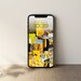 Yellow Aesthetic Digital Vision Board Template Yellow Vision Board ...