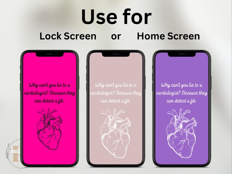 Aesthetic Cardiologist Phone Background Girly Medical Doctor Cell Phone ...