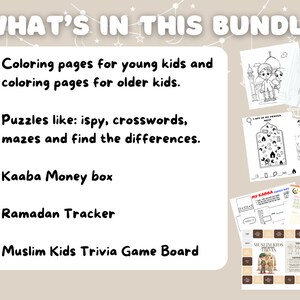 Ramadan Kids Activities and Coloring Muslim Kids Coloring Muslim Kids ...