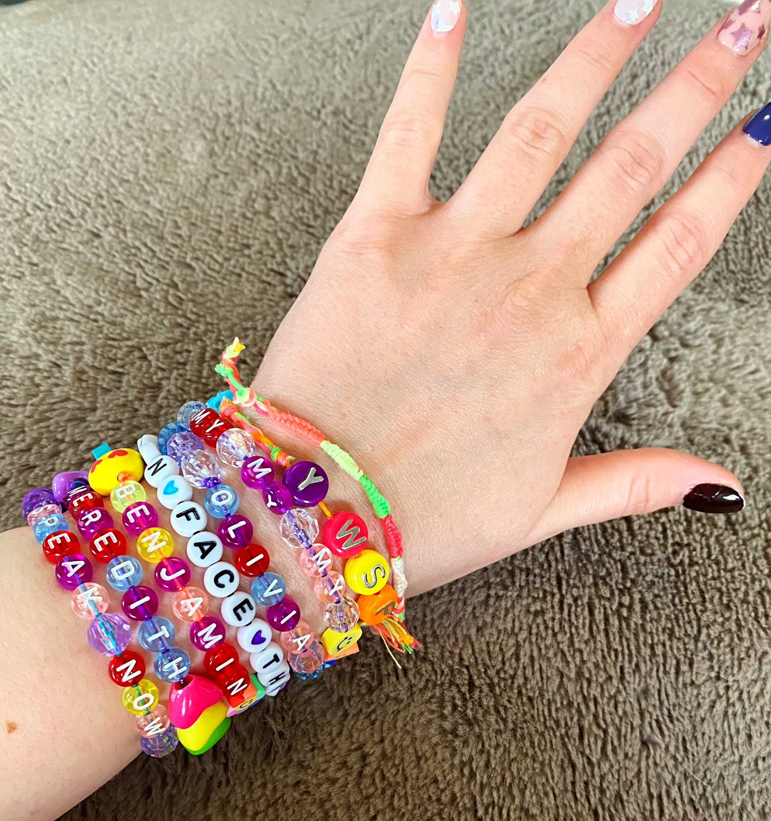 Swiftie Friendship Bracelet Themed 5 Pack, Five Album Friendship ...