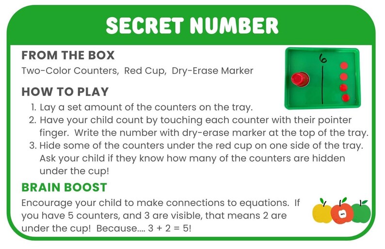 NUMBERS Booster Box - Etsy