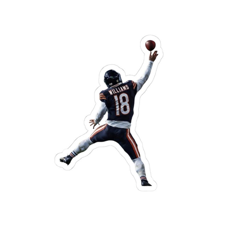Caleb Williams Jumpman - Etsy