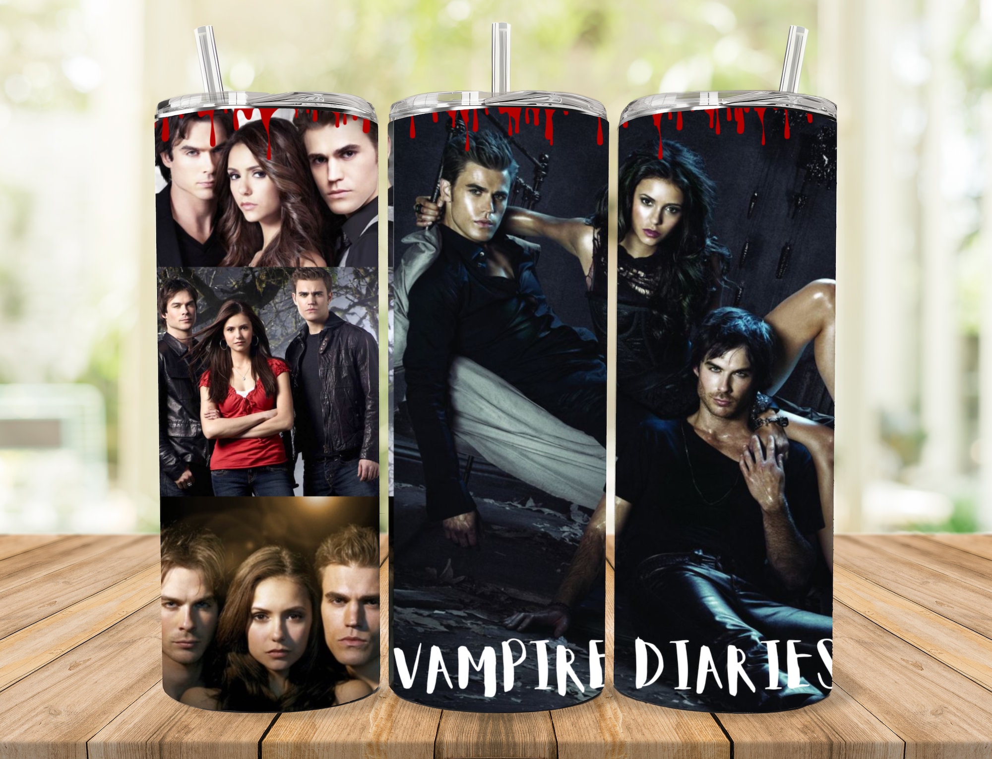 Vampire Diaries 20oz Straight Skinny Digital Download for Sublimation ...