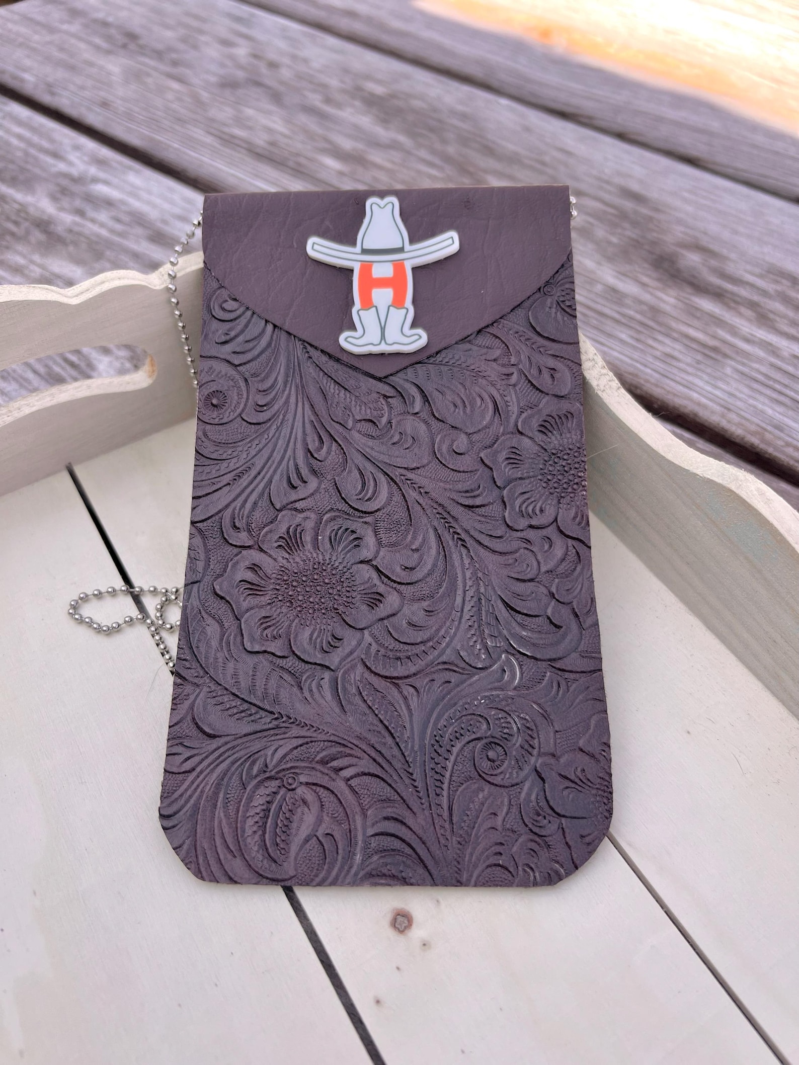 Rodeo Badge Holder HLSR *faux Leather* - Etsy
