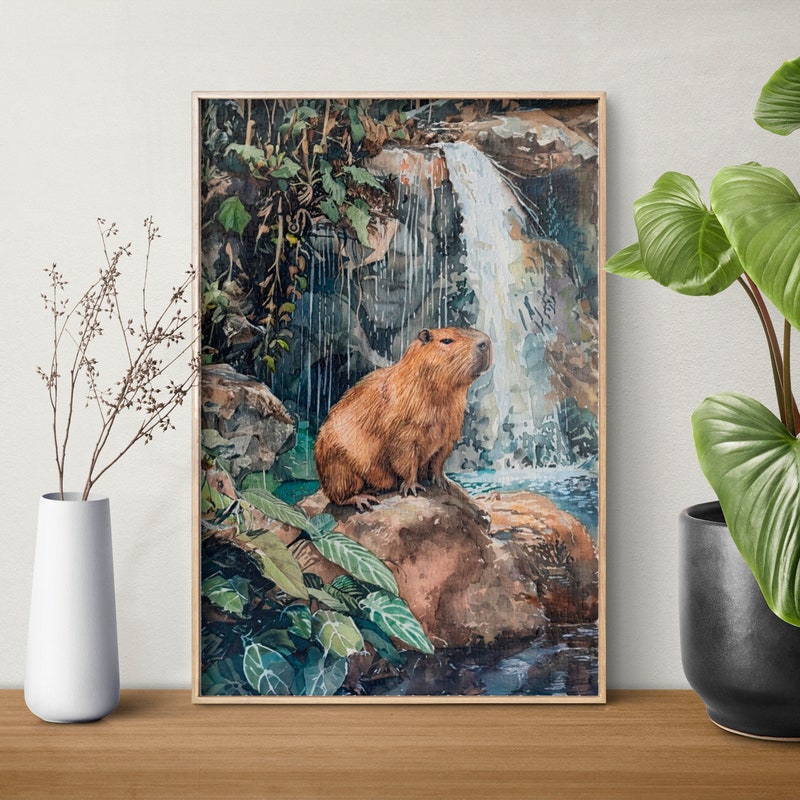 Capybara Jigsaw Puzzle - Etsy UK