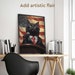Exclusive President Black Cat Poster, Funny Kitten Wall Art, Wall Pet ...
