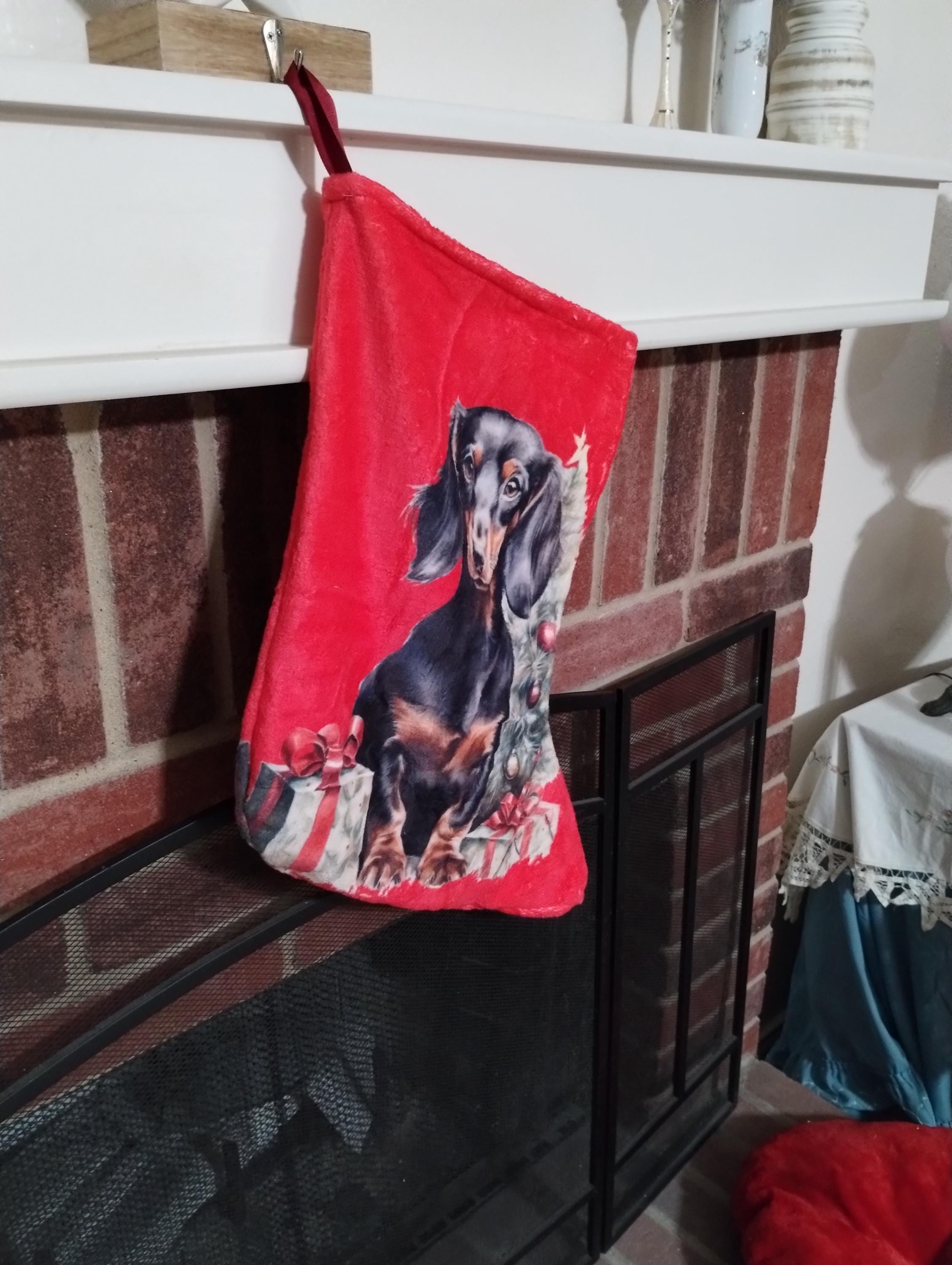 Dachshund Christmas Stockings - Etsy