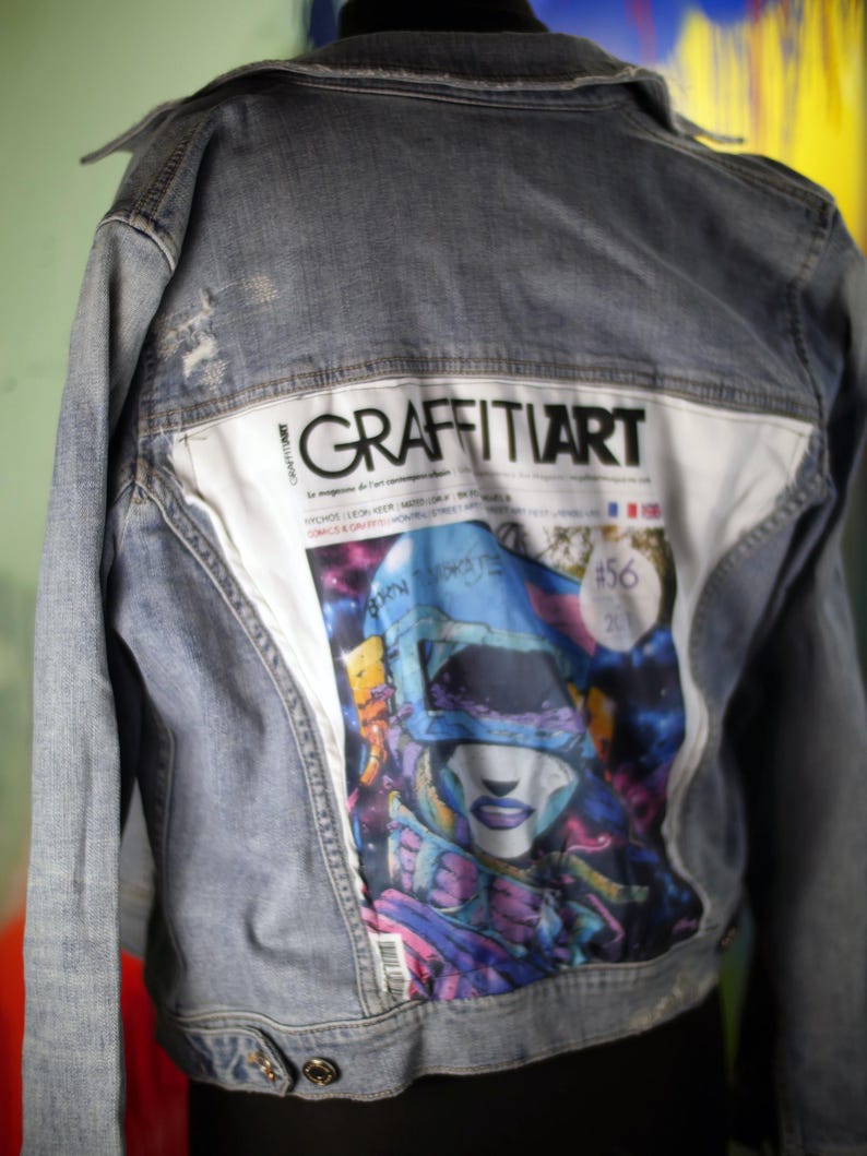 Graffiti Magazine Jacket - Etsy