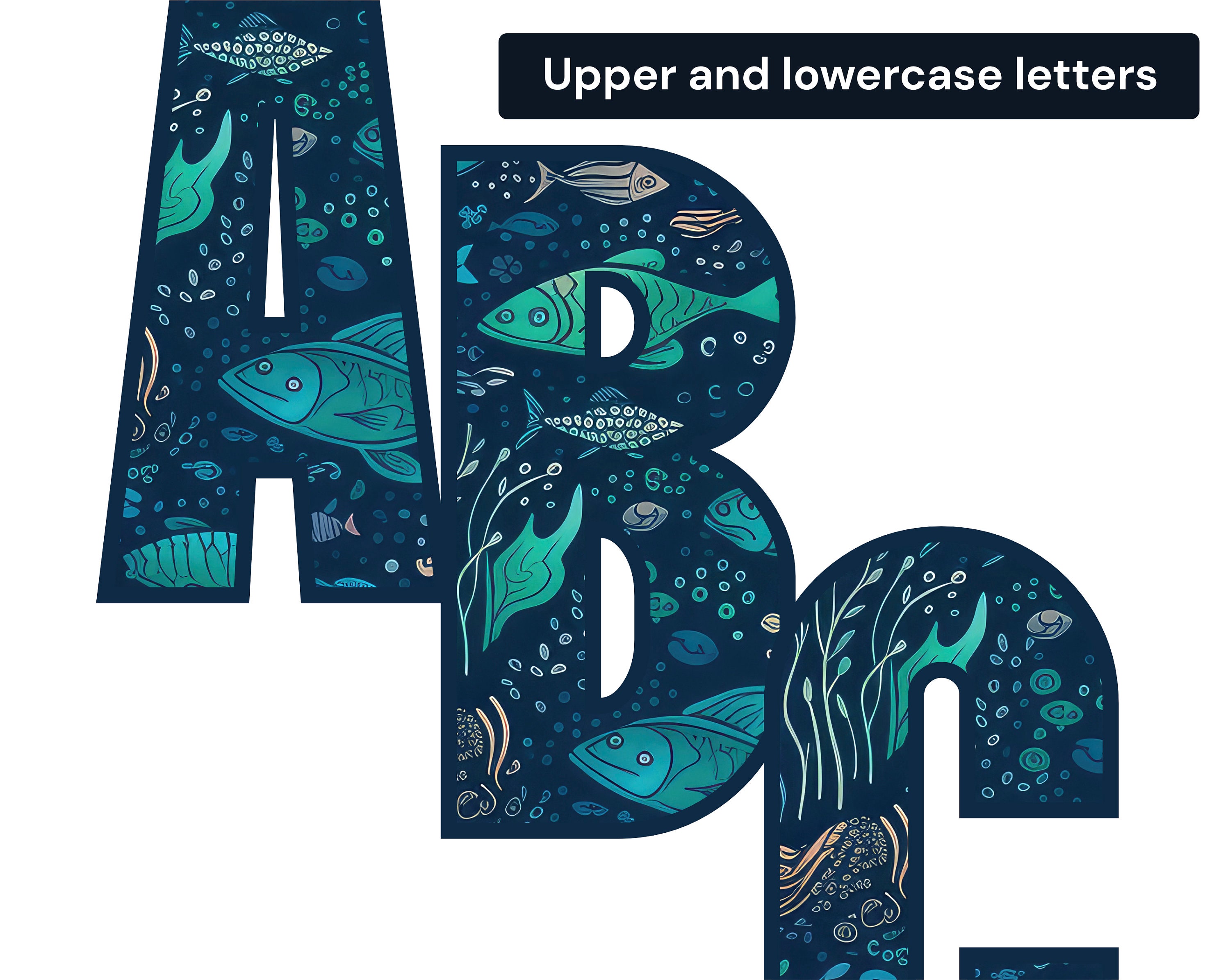 Alphabet PNG Bundle Sublimation Design for Tumblers Wraps PNG Files for ...