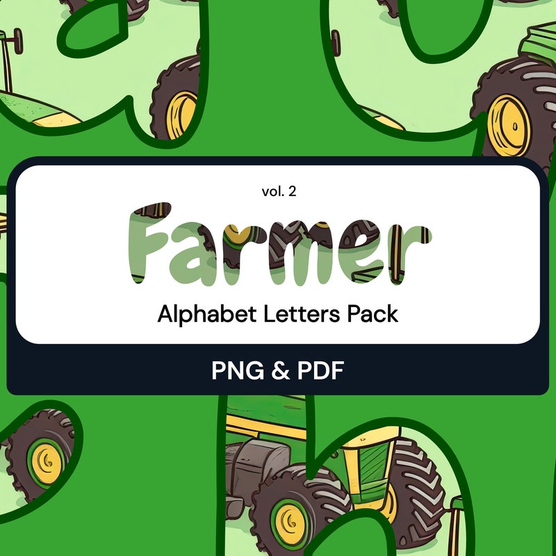 John Deere Font - Etsy