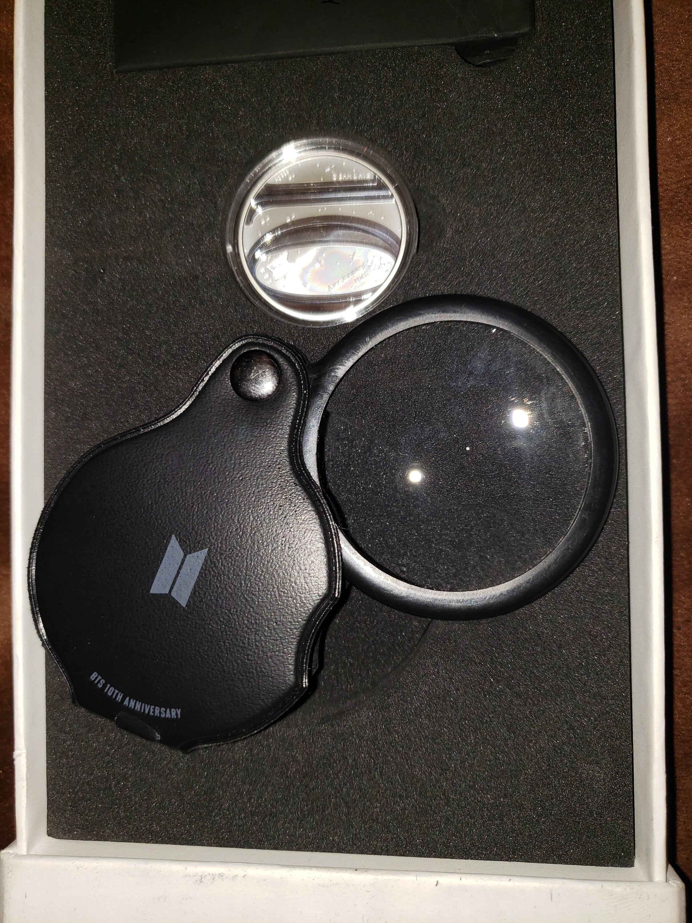 BTS 10th Anniversary Medallion (SILVER 1/2 OZ) Kpop - Etsy