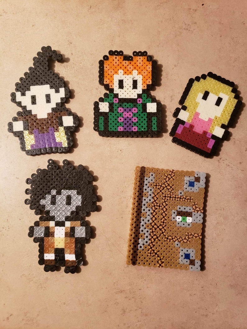 Hocus Pocus Perler Beads Magnet Set - Etsy