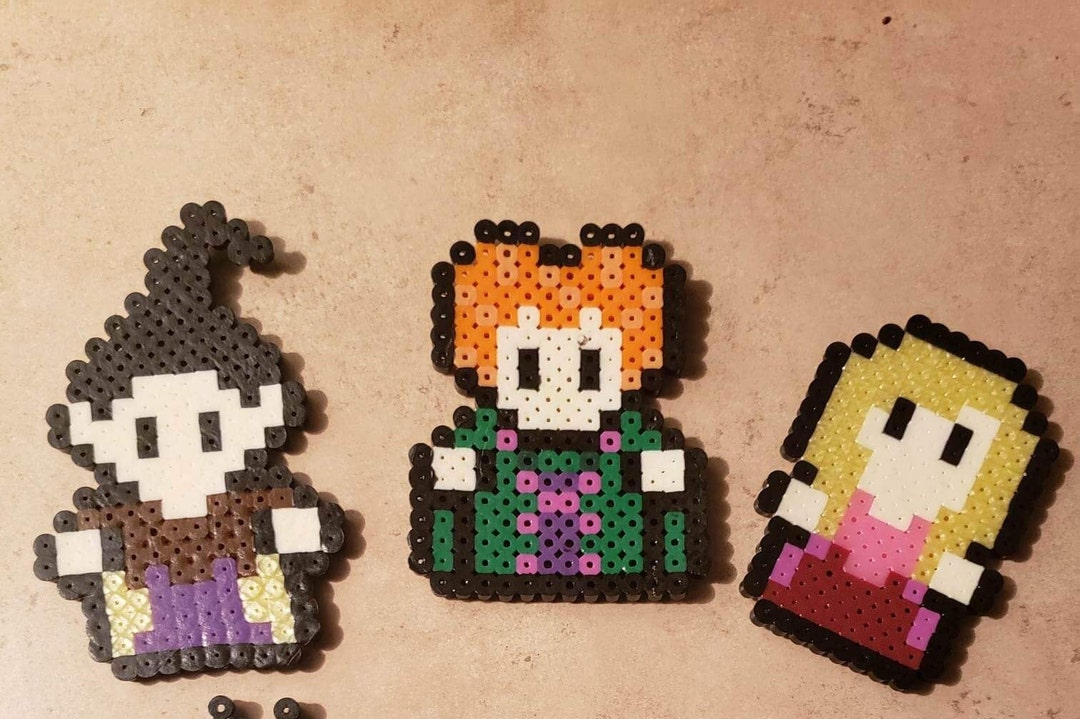Hocus Pocus Perler Beads Magnet Set - Etsy