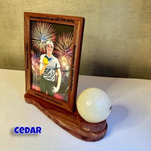Softball and Baseball First Homerun (or Home Run) Frame and Ball Holder ...