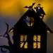Paper Craft Haunted House Kit With Tea Light - Etsy