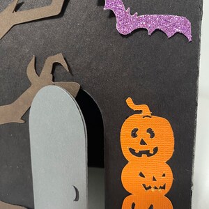Paper Craft Haunted House Kit With Tea Light - Etsy