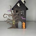 Paper Craft Haunted House Kit With Tea Light - Etsy